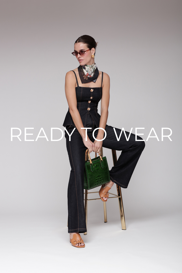 Denim Utility Button-front Cotton Blue Trench Coat